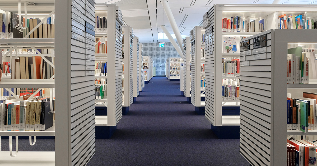 Relabelling work in the Reading Room - Bibliothèque nationale (BnL ...